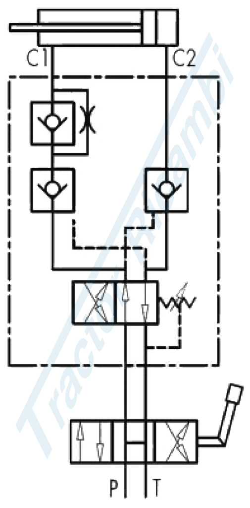PLOUGH REVOLVING VALVE